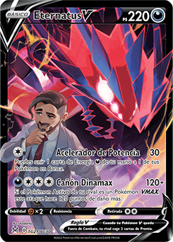 Eternatus V | Origen Perdido: Galería de Entrenadores | Base de datos de cartas de JCC | Pokemon.com