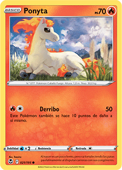 Ponyta | Tempestad Plateada | Base de datos de cartas de JCC | Pokemon.com
