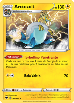 Arctozolt | Pokédex