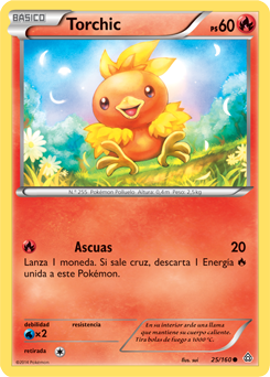 Torchic | XY-Duelos Primigenios | Base de datos de cartas de JCC ...