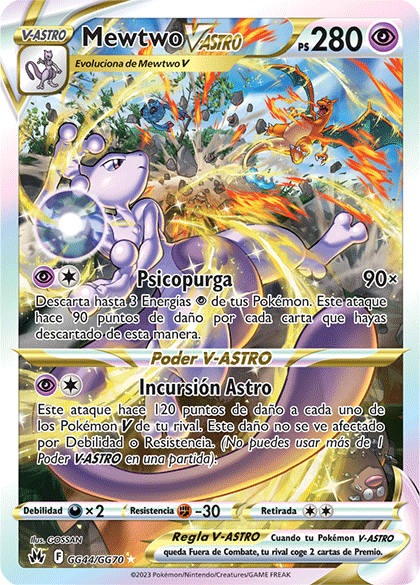 Mewtwo V-ASTRO, Rotom V-ASTRO y más Pokémon en Cenit Supremo de JCC ...