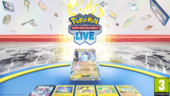 El lanzamiento del Juego de Cartas Coleccionables Pokémon Live será el ...