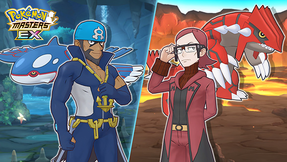 Recluta a Aquiles y Kyogre y a Magno y Groudon en Pokémon Masters EX ...