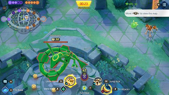 Análisis del mapa de las Ruinas Celestes de Tea de Pokémon UNITE ...