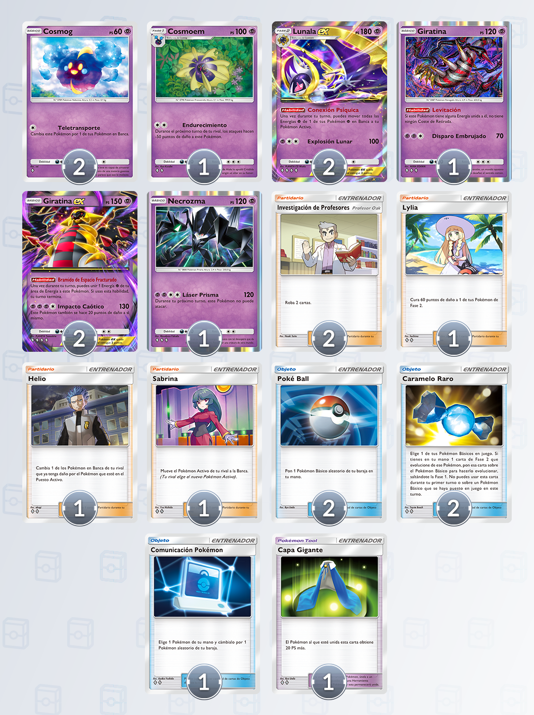 JCC Pokémon Pocket: estrategia para la baraja de Lunala ex y Giratina ex | Pokemon.es