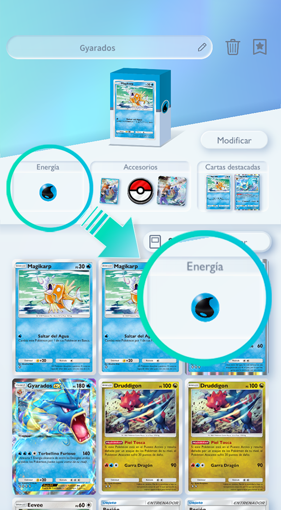 Aprende a crear una baraja en JCC Pokémon Pocket | Pokemon.es