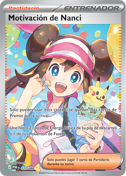 Motivación de Nanci, Mega-Zygarde ex y otras cartas de Megaevolución ...