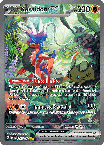 Maushold, Koraidon ex y más de Escarlata y Púrpura de JCC Pokémon ...