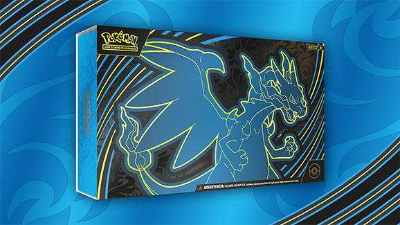 Colección Ultraprémium Mega‑Charizard X ex de JCC Pokémon | Pokemon.com
