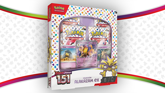 Colección Alakazam ex de Escarlata y Púrpura‑151 de JCC Pokémon | Pokemon.com