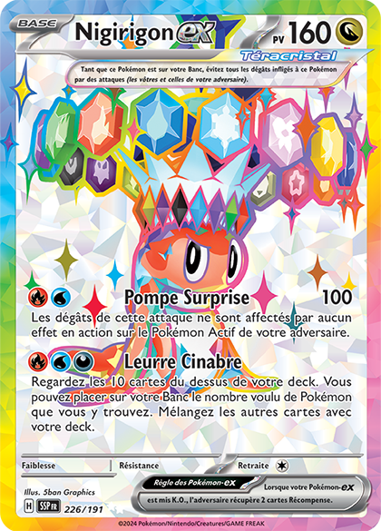 Trois decks Écarlate et Violet – Étincelles Déferlantes : Trioxhydre‑ex ...
