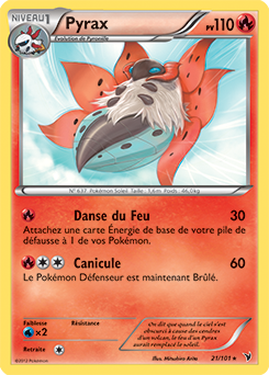 Pyrax | Nobles Victoires | Encyclopédie des cartes du JCC | www.pokemon.fr