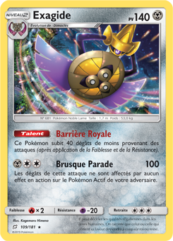 Exagide | Duo de Choc | Encyclopédie des cartes du JCC | www.pokemon.fr