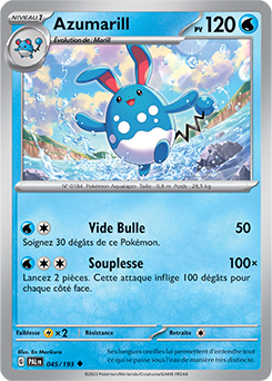 Azumarill | Évolutions à Paldea | Encyclopédie des cartes du JCC | www ...