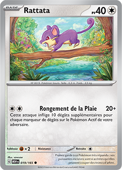 Rattata | 151 | Encyclopédie des cartes du JCC | www.pokemon.fr