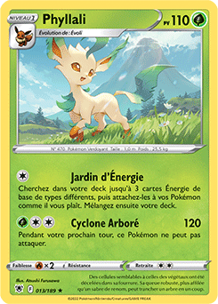 Phyllali | Astres Radieux | Encyclopédie des cartes du JCC | www.pokemon.fr