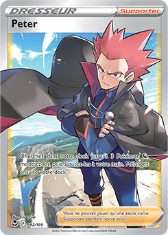 Peter | Tempête Argentée | Encyclopédie des cartes du JCC | www.pokemon.fr