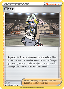 Chaz | Évolution Céleste | Encyclopédie des cartes du JCC | www.pokemon.fr