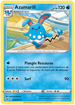 Azumarill | Poing de Fusion | Encyclopédie des cartes du JCC | www ...