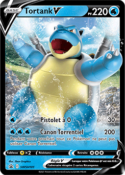 Tortank-V | Cartes Promo | Encyclopédie des cartes du JCC | www.pokemon.fr