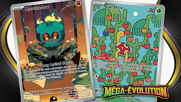 Illustrations de l’extension Méga-Évolution du JCC Pokémon | www.pokemon.fr