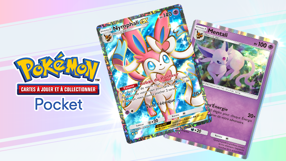 JCC Pokémon Pocket : stratégie du deck Nymphali‑ex | www.pokemon.fr