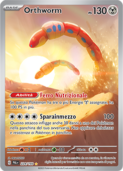 Orthworm | Evoluzioni a Paldea | Archivio delle carte GCC | www.pokemon.it