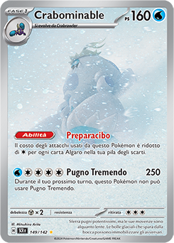 Crabominable | Corona Astrale | Archivio delle carte GCC | www.pokemon.it