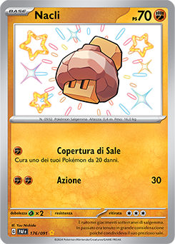 Nacli | Destino di Paldea | Archivio delle carte GCC | www.pokemon.it