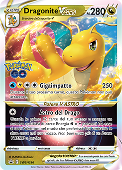 Dragonite-V ASTRO | Promo | Archivio delle carte GCC | www.pokemon.it