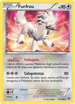 Furfrou | XY | Archivio delle carte GCC | www.pokemon.it