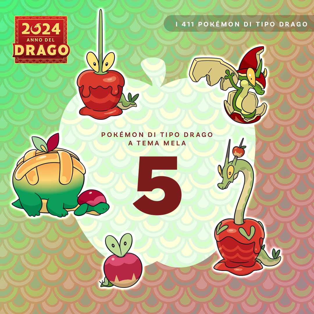 Infografica sui Pokémon di tipo Drago | www.pokemon.it