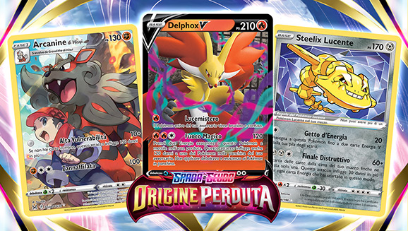 Tre mazzi dell’espansione Spada e Scudo - Origine Perduta del GCC ...