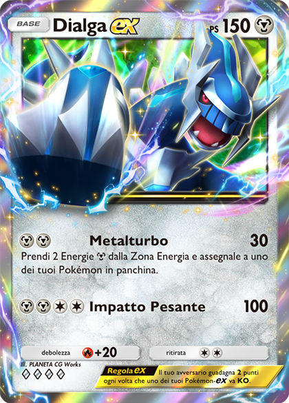Trova un po' di spazio e tempo per Dialga‑ex e Palkia‑ex | www.pokemon.it