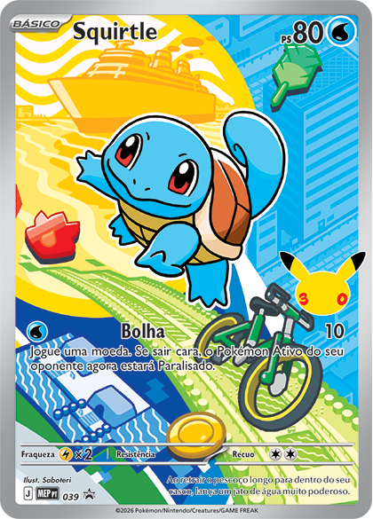 Coleção Ilustração Parceiro Inicial do Pokémon Estampas Ilustradas ...