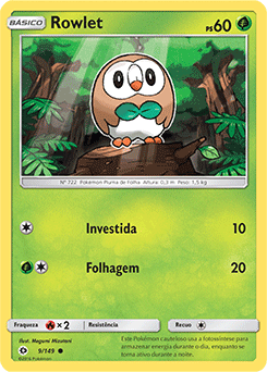 Rowlet | Cartas promocionais | Banco de Dados de Cards do Estampas ...