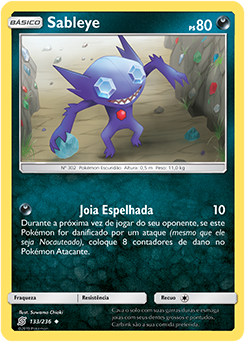 Sableye V | Espada e Escudo | Banco de Dados de Cards do Estampas ...