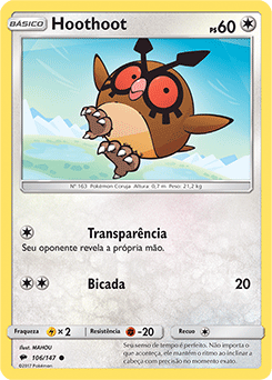 Hoothoot | Espada e Escudo | Banco de Dados de Cards do Estampas ...