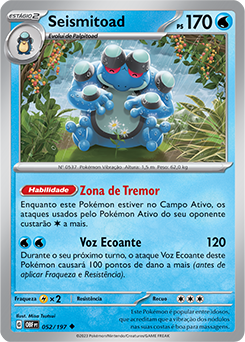 Seismitoad | Pokédex