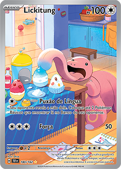 Lickitung | Forças Temporais | Banco de Dados de Cards do Estampas ...