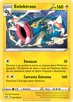 Eelektross | Origem Perdida | Banco de Dados de Cards do Estampas ...