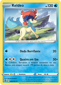 Keldeo V | Espada e Escudo | Banco de Dados de Cards do Estampas ...