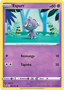 Espurr | Tempestade Prateada | Banco de Dados de Cards do Estampas Ilustradas | www.pokemon.net.br