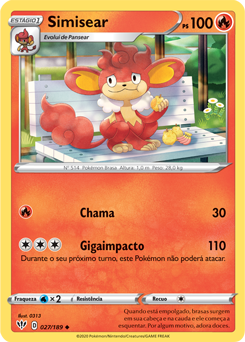 Simisear | Pokédex