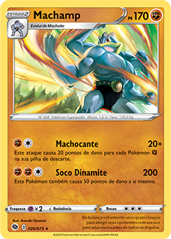 Machamp | Caminho do Campeão | Banco de Dados de Cards do Estampas ...