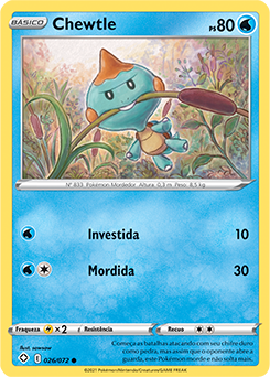 Chewtle | Pokédex