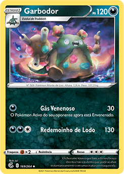 Garbodor V | Céus em Evolução | Banco de Dados de Cards do Estampas ...