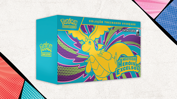 Coleção Treinador Avançado de Megaevolução — Heróis Excelsos do Pokémon ...