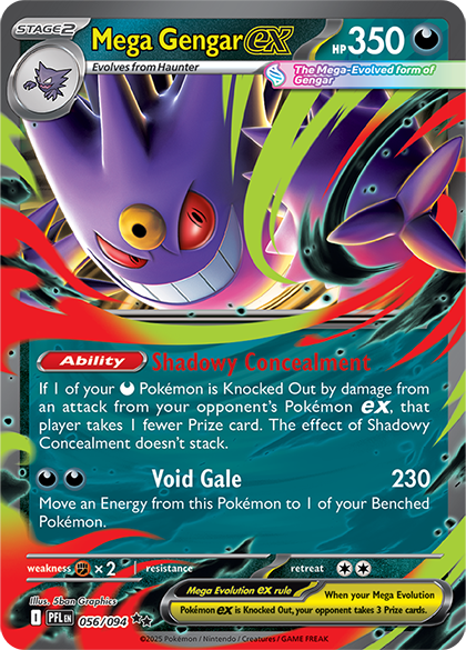 Art of the Pokémon TCG: Mega Evolution—Phantasmal Flames Expansion ...
