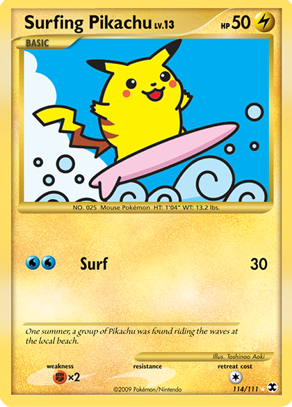Waxing Nostalgic About Surfing Pikachu | Pokemon.com